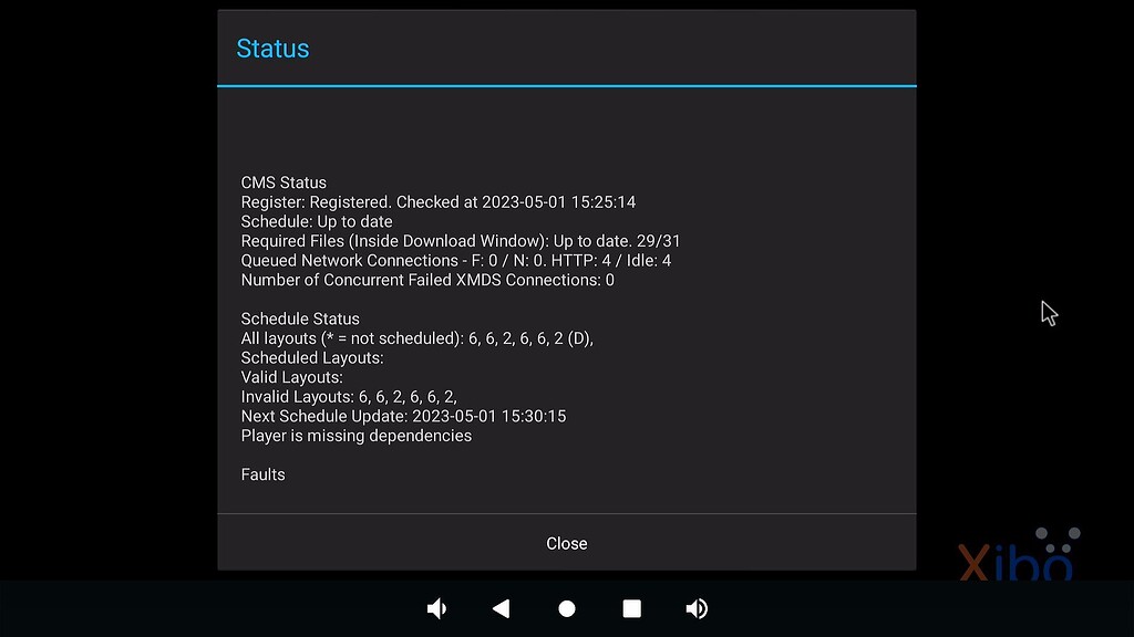 Every Layout invalid - Xibo Player for Android - Xibo Community