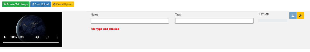 MP4 File type not allowed - Xibo Community MP4 File type not allowed - Xibo Community
