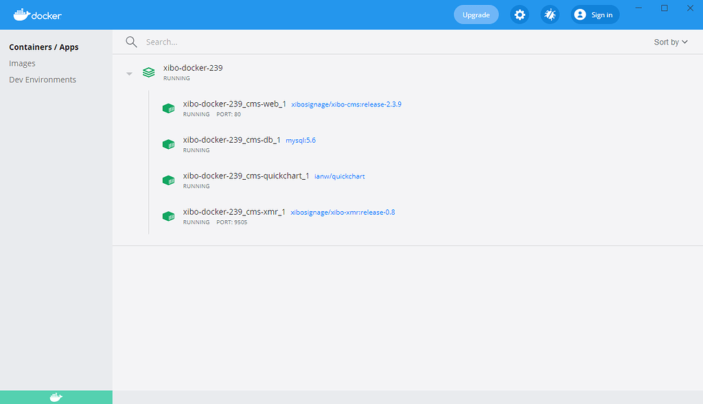 Xibo CMS unable accessing mysql docker instance - CMS Installation ... Xibo CMS unable accessing mysql docker instance - CMS Installation ...