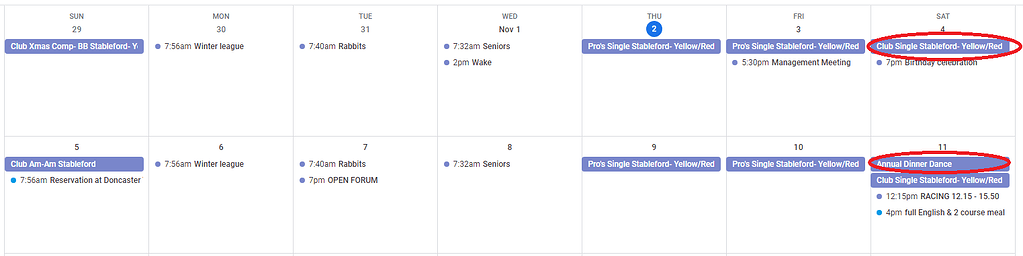 Widget - Cavender Schedule Light Events not correct - CMS Features and Functionality - Xibo ...