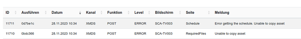 Linux Xibo Player Bug after Upgrading CMS to 4.0.5 - Xibo Player for Linux - Xibo Community