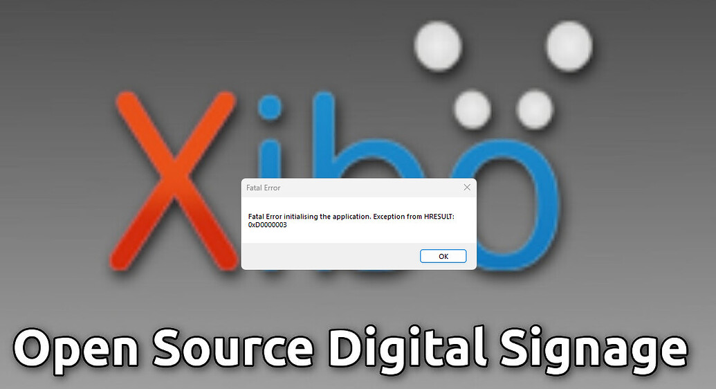 Xibo v3 support for Windows 11 - Xibo Player for Windows - Xibo Community