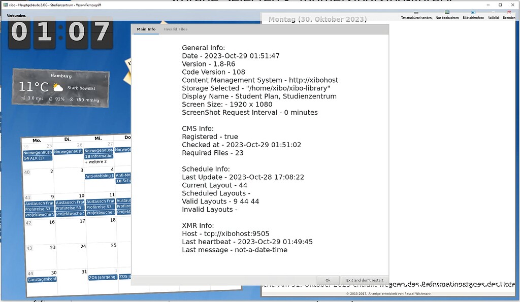 Flip Clock Widget Time Drift - CMS Features and Functionality - Xibo Community