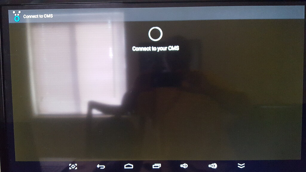 Connect To Your Cms Screen Xibo Player For Android Xibo Community