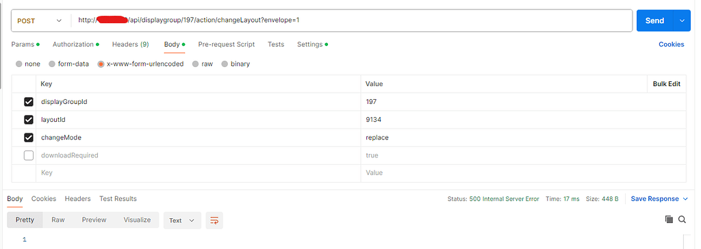 Xibo Api changeLayout not working - Get Help - Xibo Community