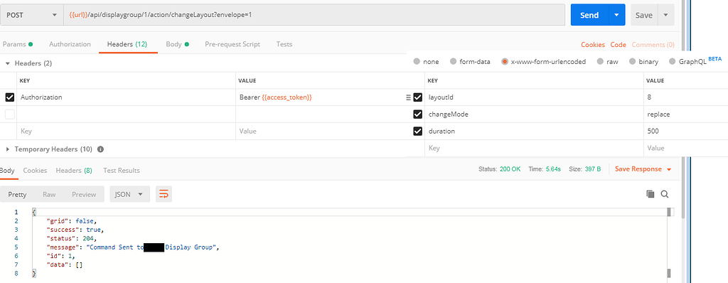 Player not updating from changeLayout API - Developer Experience - Xibo Community