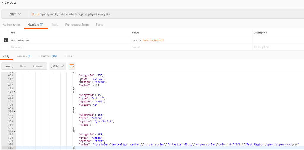 Edit a Text Widget API - Developer Experience - Xibo Community
