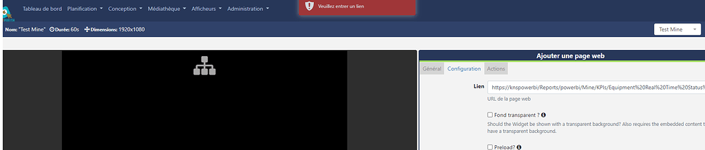 %20 in url not accepted in the webpage widget - CMS Features and ...