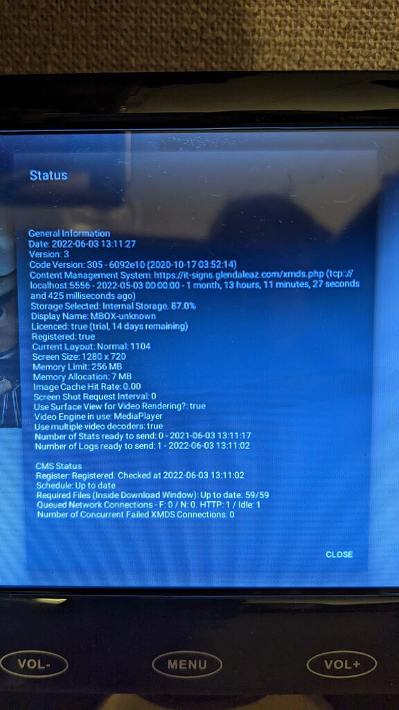 Xibo Android client Exoplayer2 Illegal State Exception - Xibo Player for Android - Xibo Community