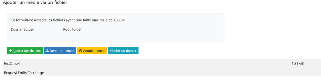 Can't upload large media - CMS Installation - Xibo Community