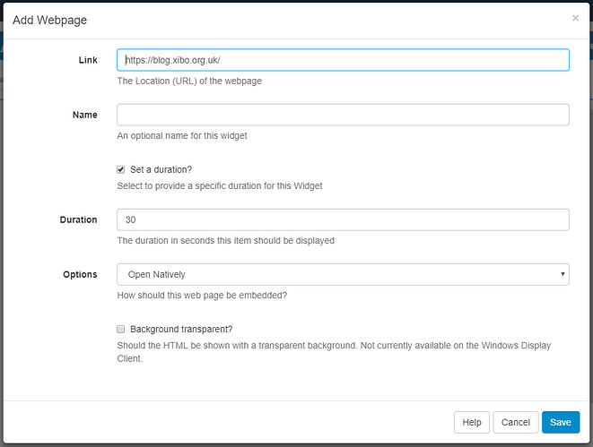 HTTPS Webpage on WebOS Client doens't display - Get Help - Xibo Community