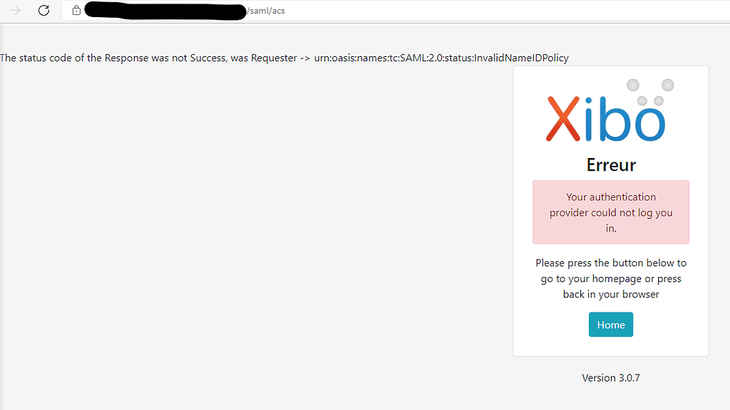 ADFS integration issues - CMS Installation - Xibo Community