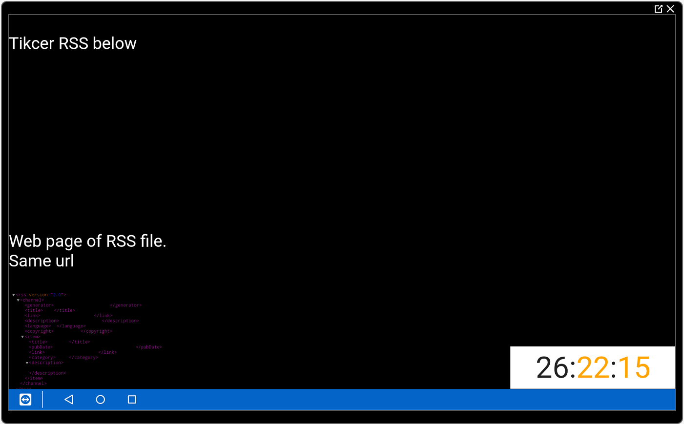 Ticker Rss Xmds Post Error Unable To Get Feed Curl Error 28