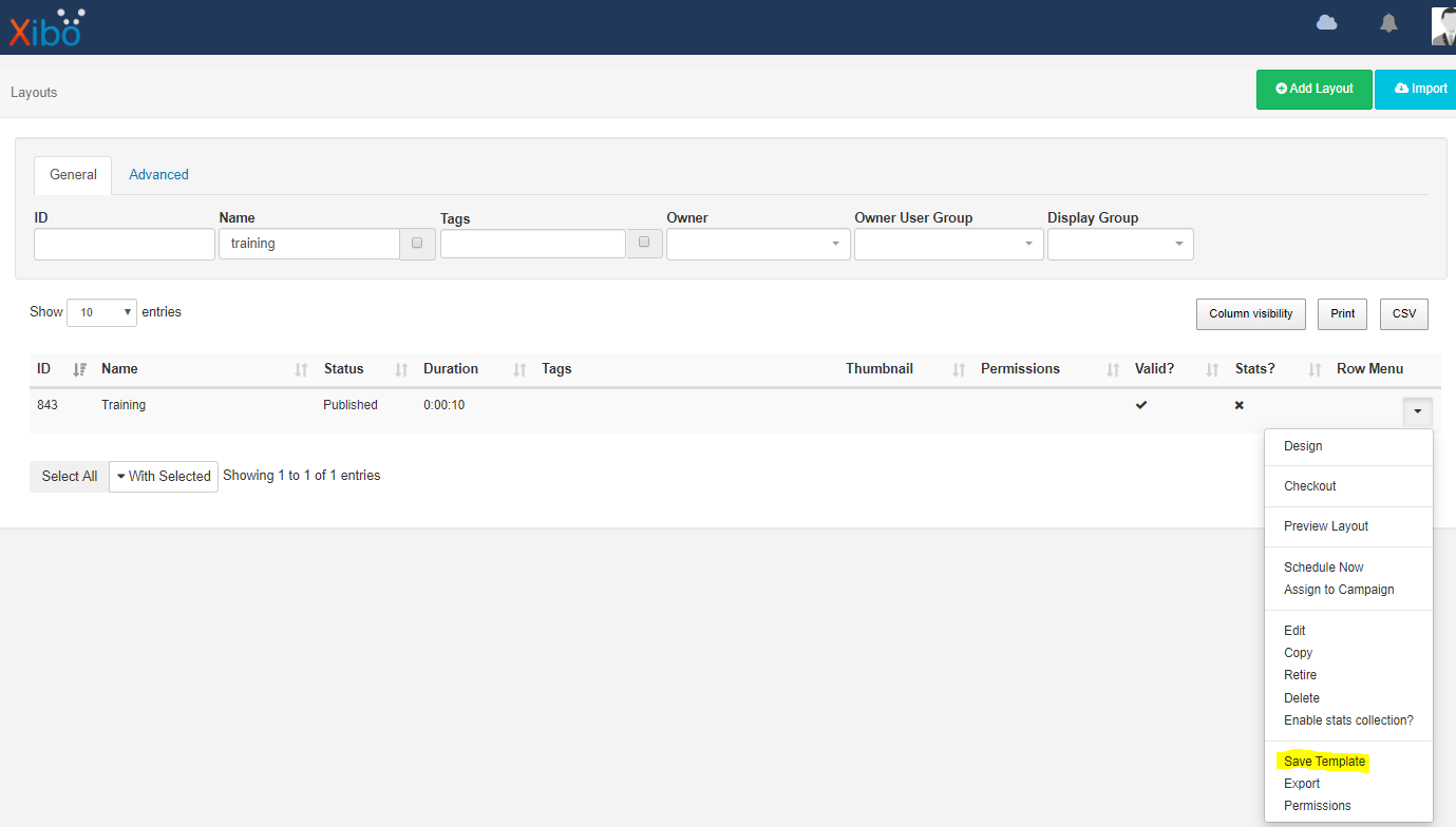 Template ( modelo editável ) - CMS Features and Functionality - Xibo Community