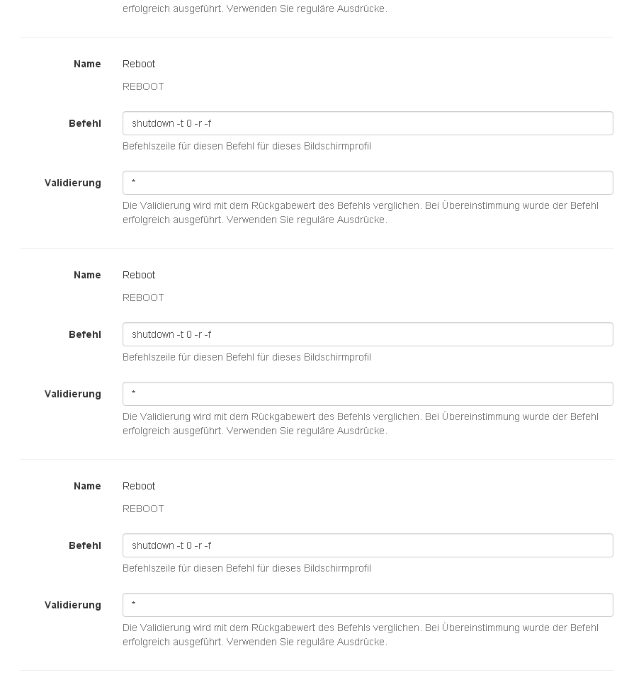 Issue with Commands and Display Settings - Get Help - Xibo Community