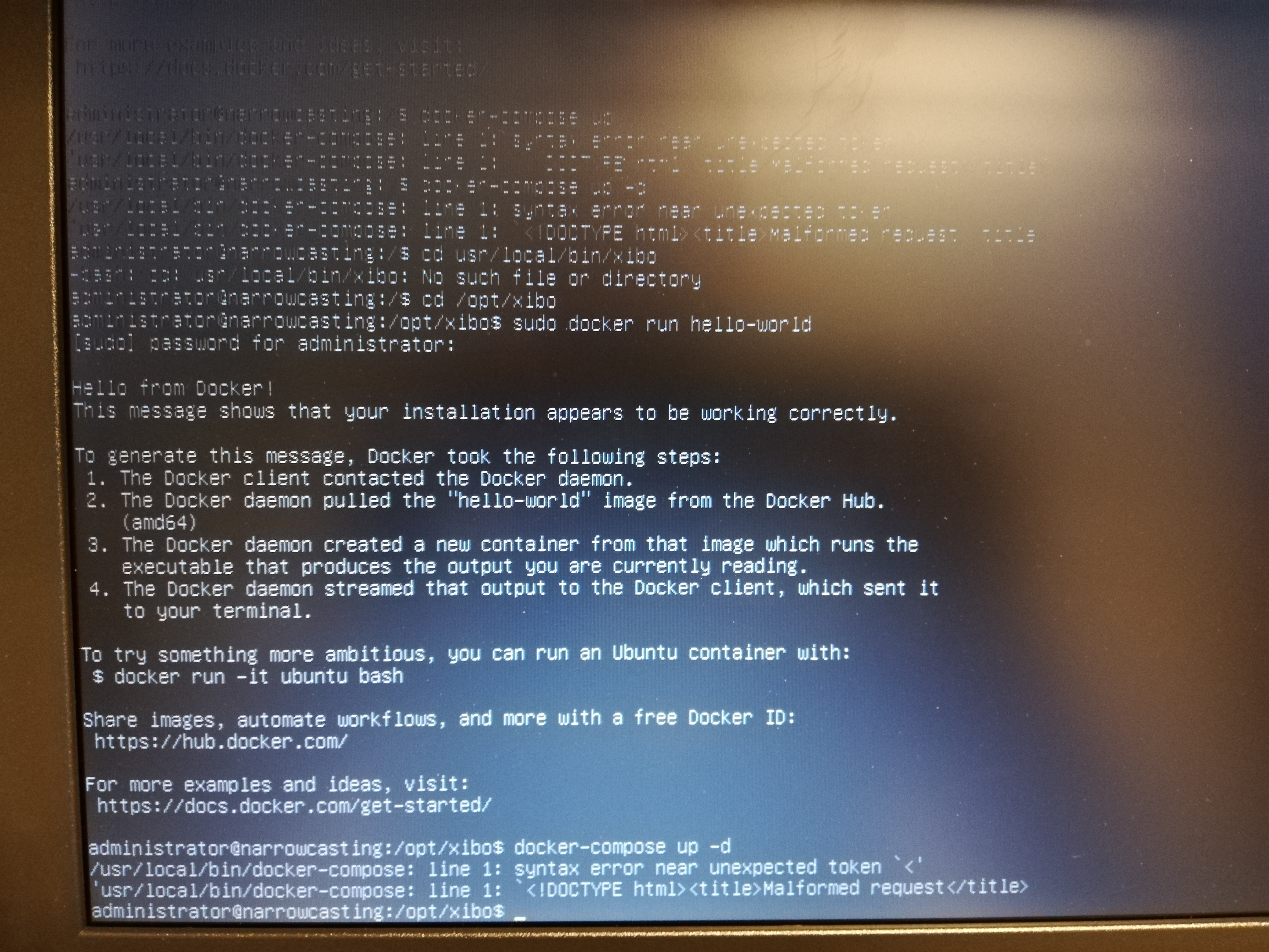 Xibo docker on Ubuntu server 18.03 - Get Help - Xibo Community Xibo docker on Ubuntu server 18.03 - Get Help - Xibo Community