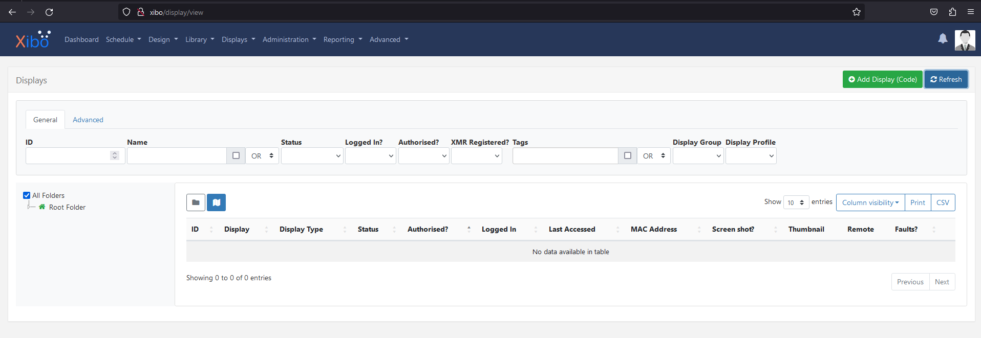 Displays Not Showing Up Cms Features And Functionality Xibo Community