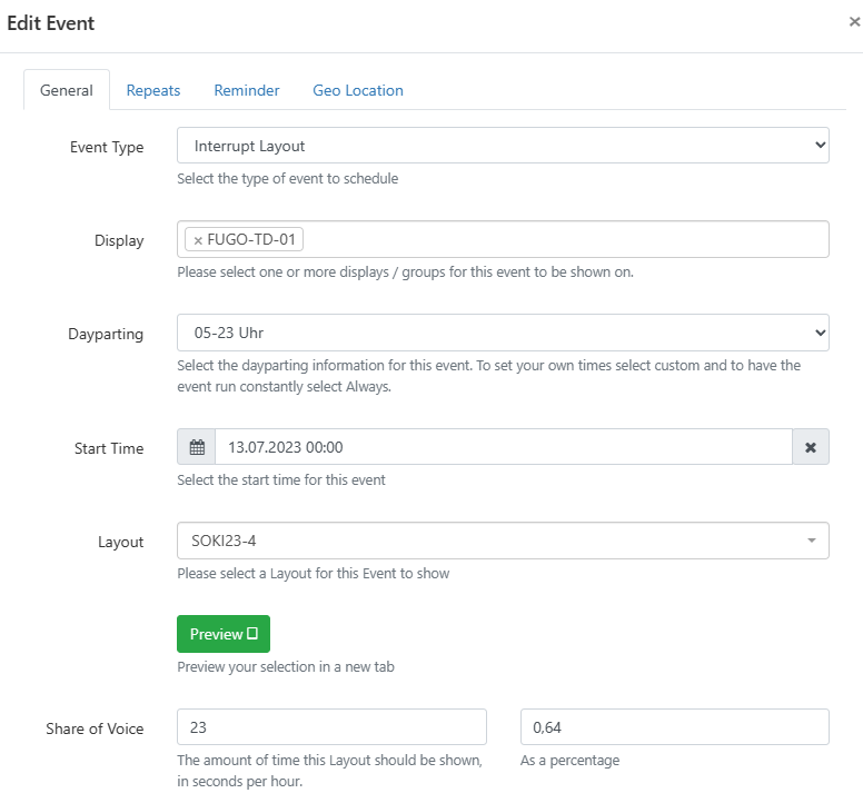Weird Timing Issues - CMS Features and Functionality - Xibo Community