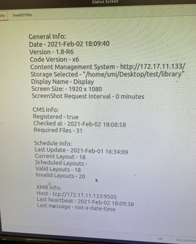 Cannot always send command to client - Get Help - Xibo Community