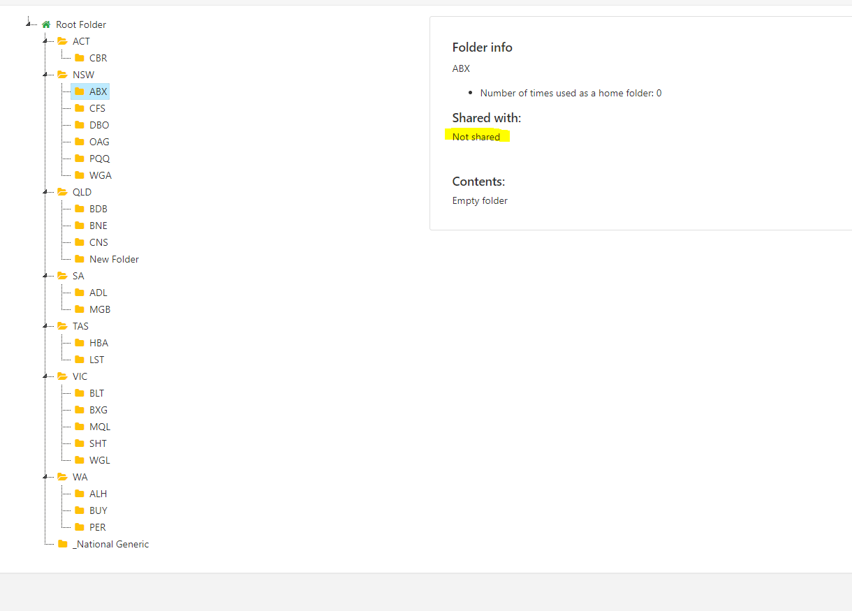 Folder Sharing Subfolder User Permissions Cms Features And Functionality Xibo Community