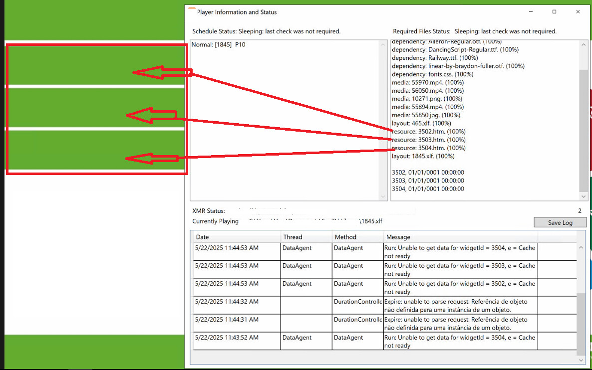 BUG - 4.2.* Frequent "Cache not ready" issues with Datasets and RSS feeds - Get Help - Xibo ...