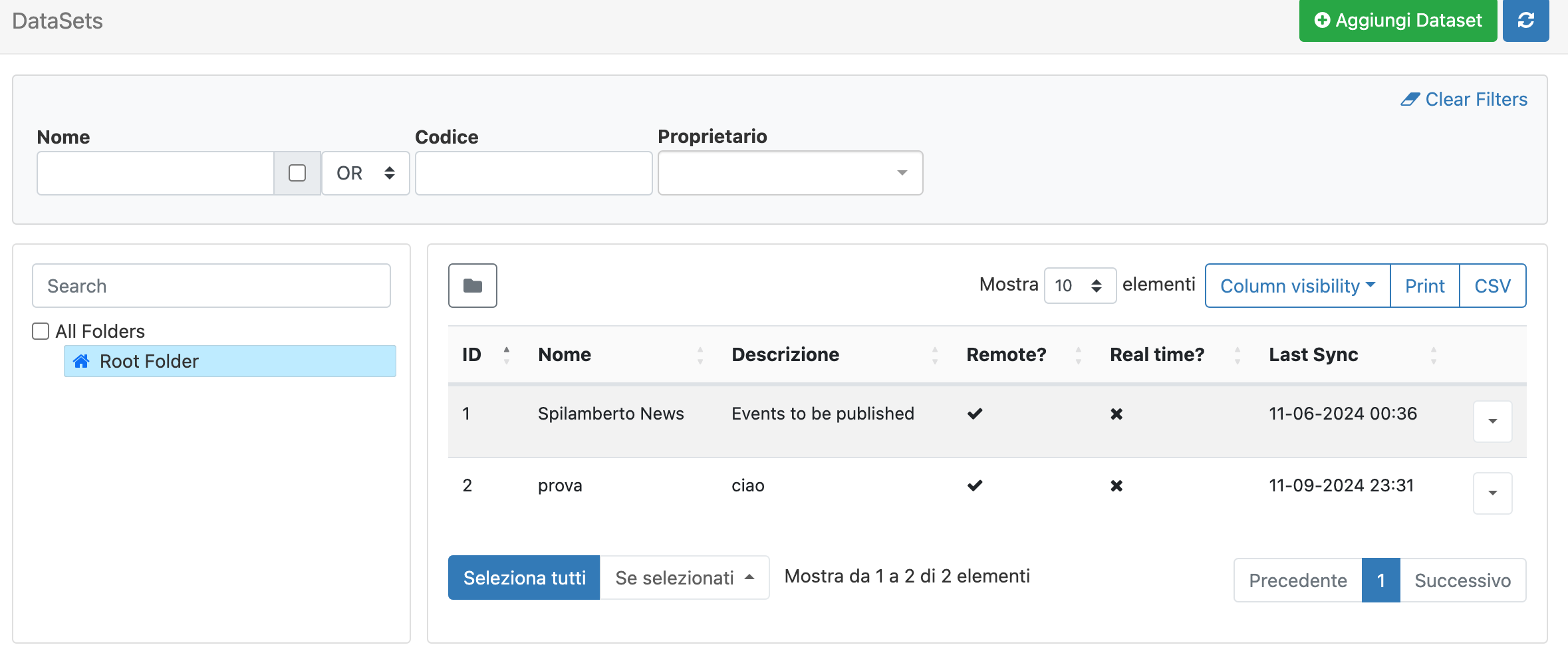 Remote Dataset Configuration - Xibo Community