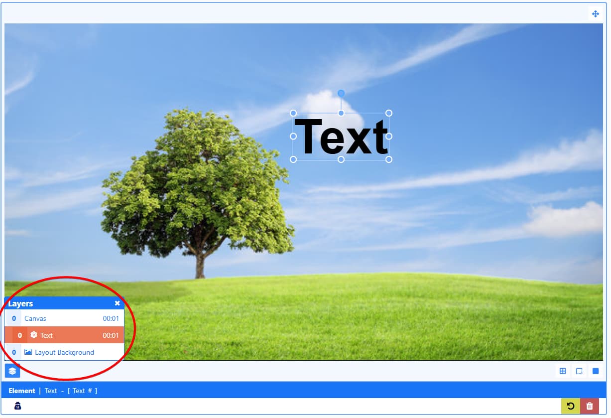 Canvas Layer Issue with Background Image - CMS Features and ...